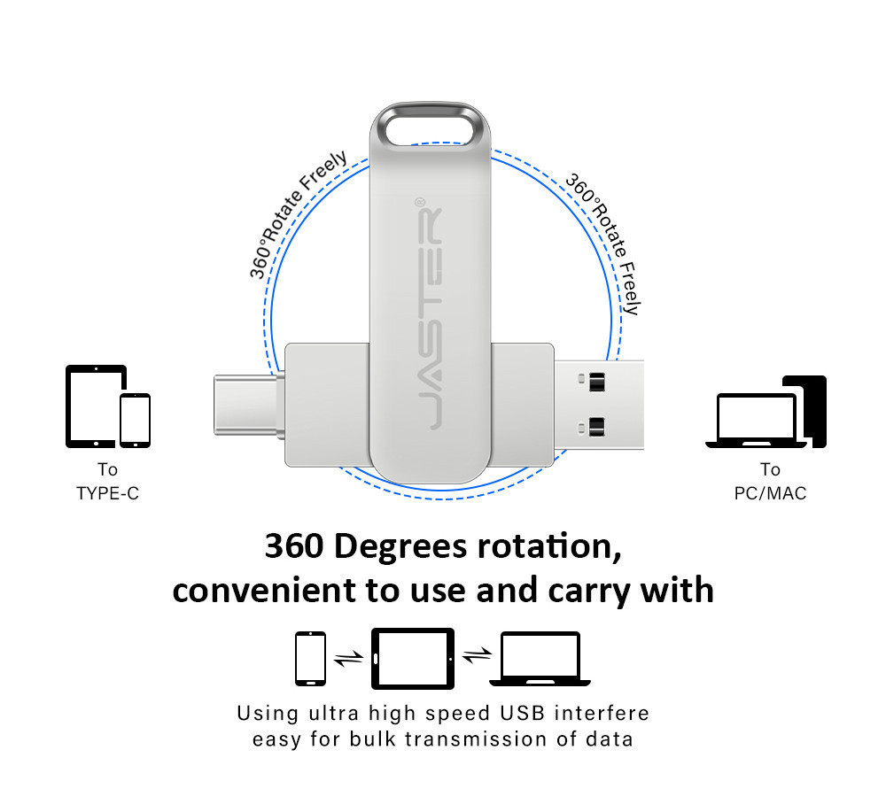 Jaster 4GB I 8GB I 16GB I 32GB | 64gb | แฟลชไดรฟ์ 128MB Ultra Dual ...