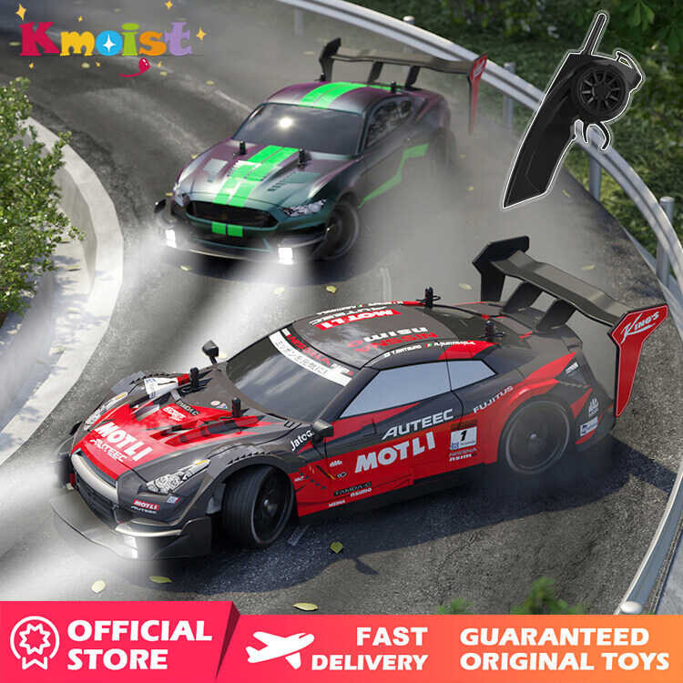 Electric Remote Kmoist Control Drifting Rc High-speed Sports Car GTR Mustang Handle Racing PVC ...