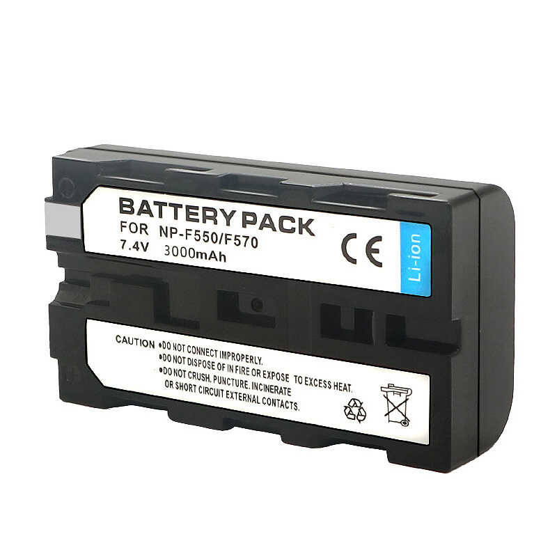 3000 มิลลิแอมป์ชั่วโมง Sony Np-F570 Np-F550 F550 F570 F530 F330 แบตเตอร | Shopee Thailand