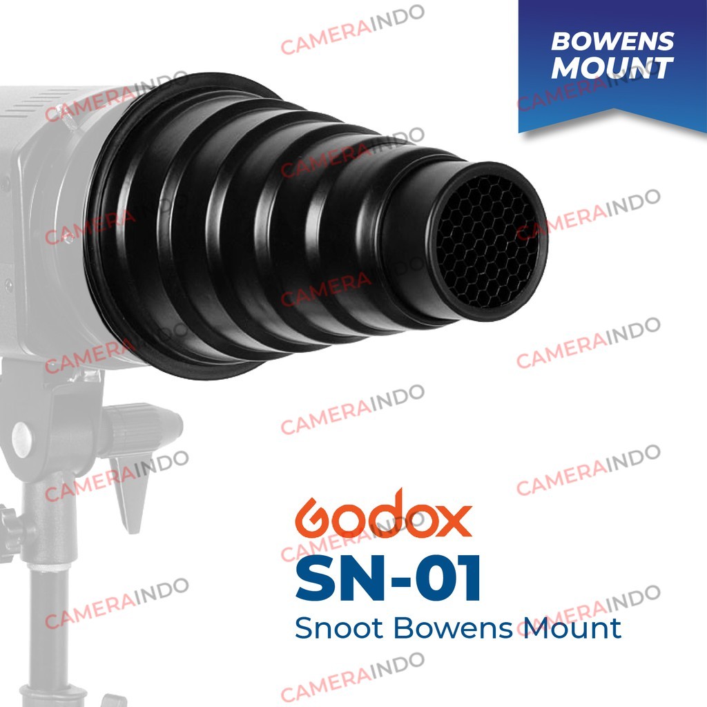 ในสต็อก Godox SN-01 Snoot Bowens Mount สําหรับ AD200 AD300Pro SK400 SL60W | Shopee Thailand