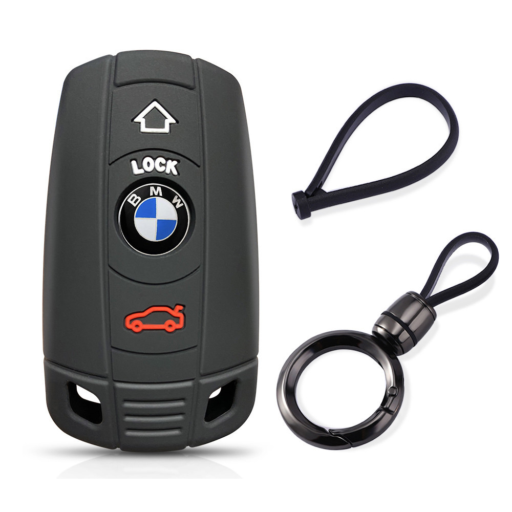 Bmw E90 E60 X5 E70 CAS3 E61 E71 E81 E87 E88 E89 E91 E92 X6 Shell Fob ซิลิโคนรถอุปกรณ์เสริมพวง ...