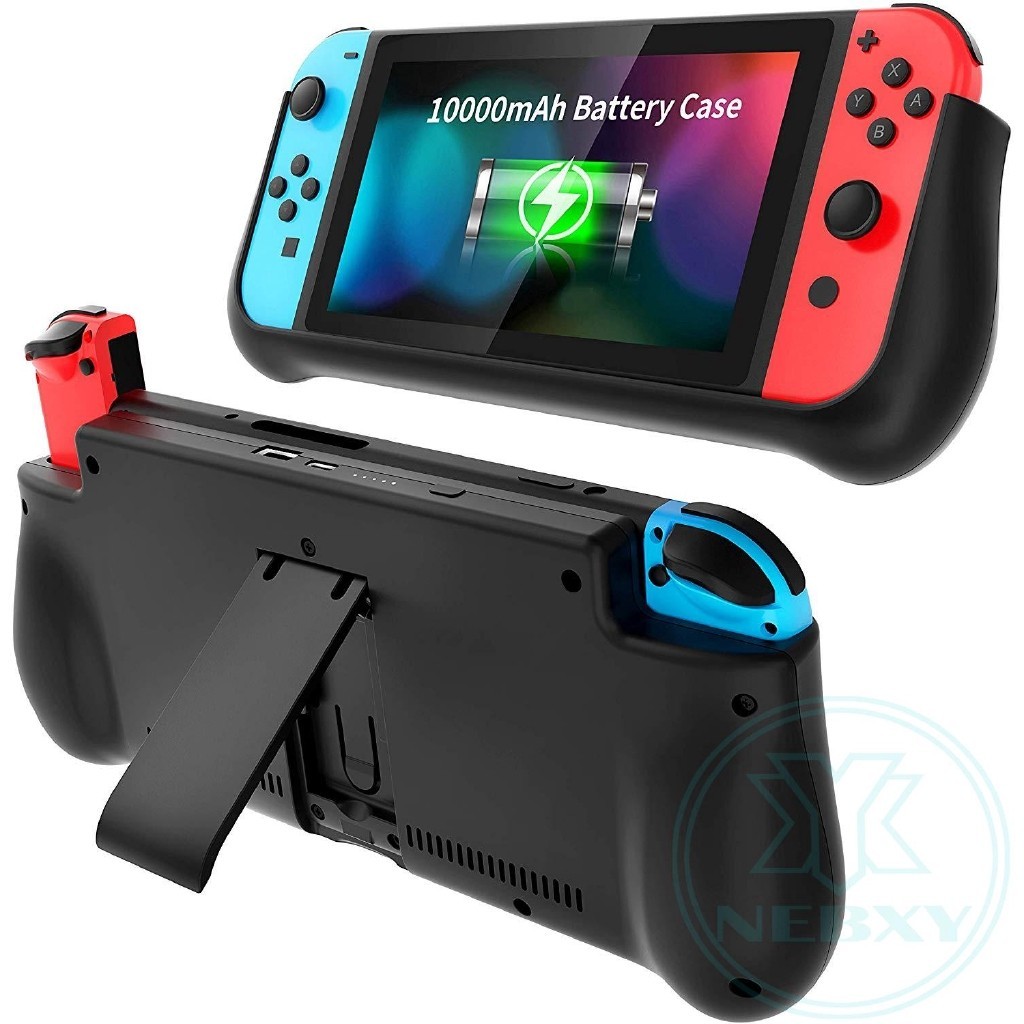เคสแบตเตอรี่ภายนอกสําหรับ nintendo switch 10000 mah ที่ชาร์จแบบด่วน ...