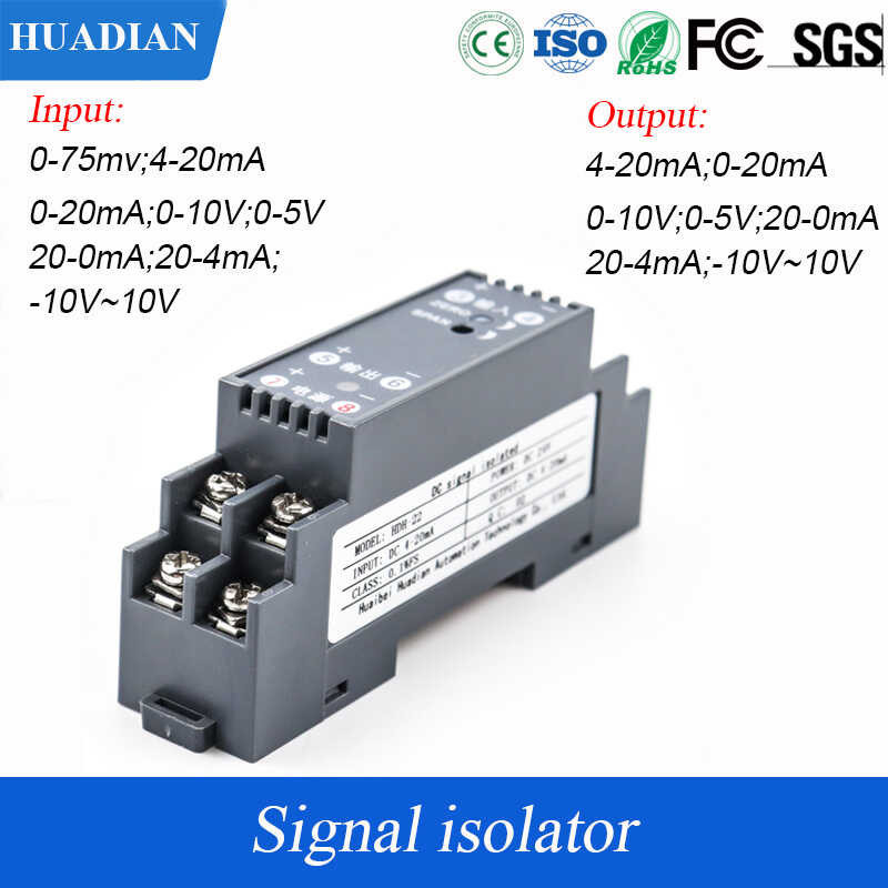 PLC Industry High Quality 0-10V Converter Passive Analog Signal Isolator | Shopee Thailand