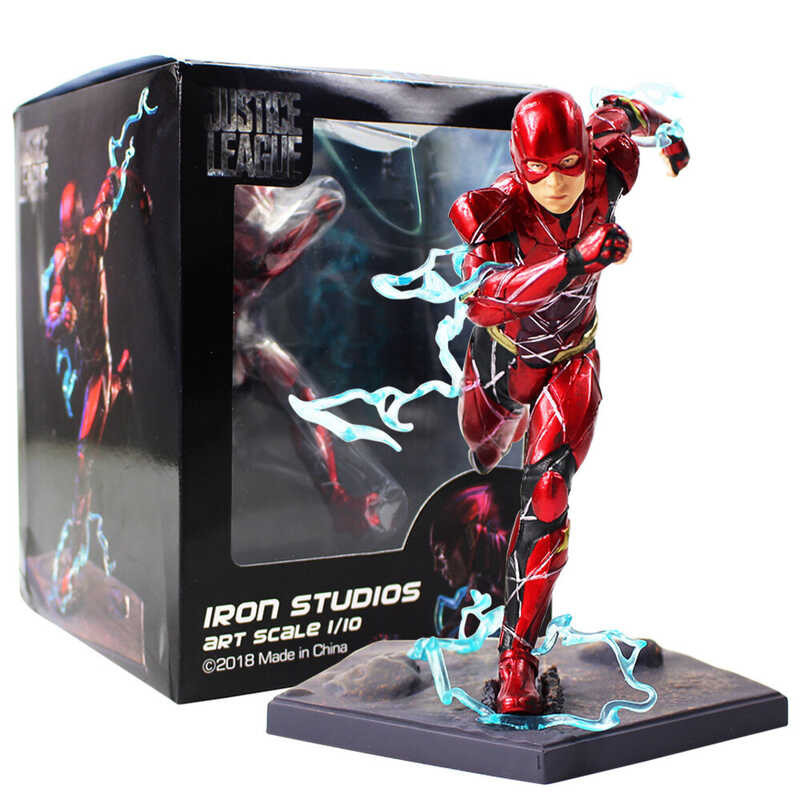 The Flash 17Cm Running Posture Action Figure Toy With Box PVC Model ...