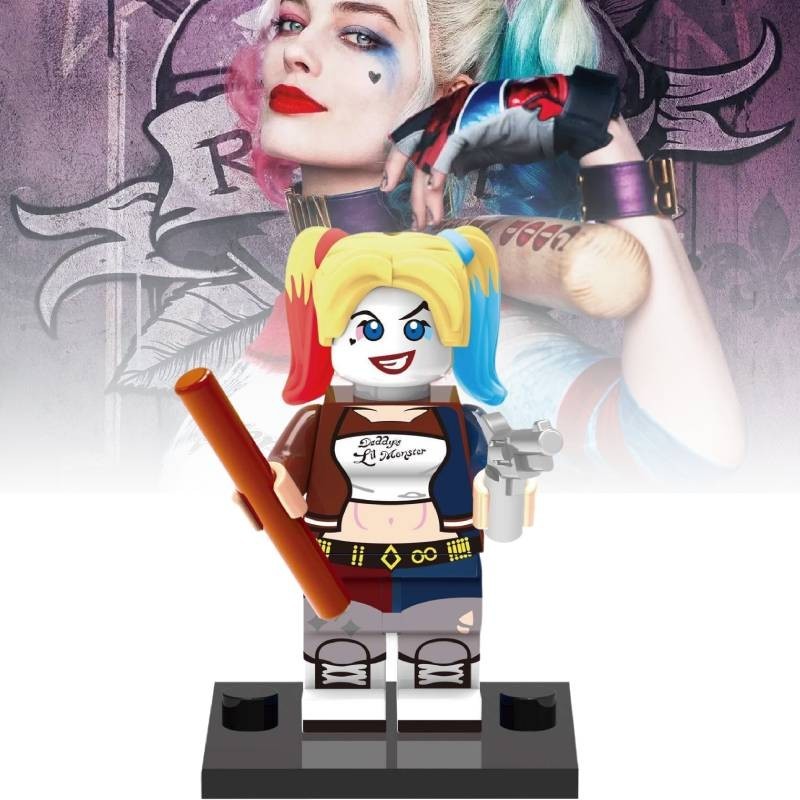 คุณภาพ Abs ส่งออก Poison Ivy Catwoman Quinn อิฐของเล่นก่อสร้างสองหน้า ...