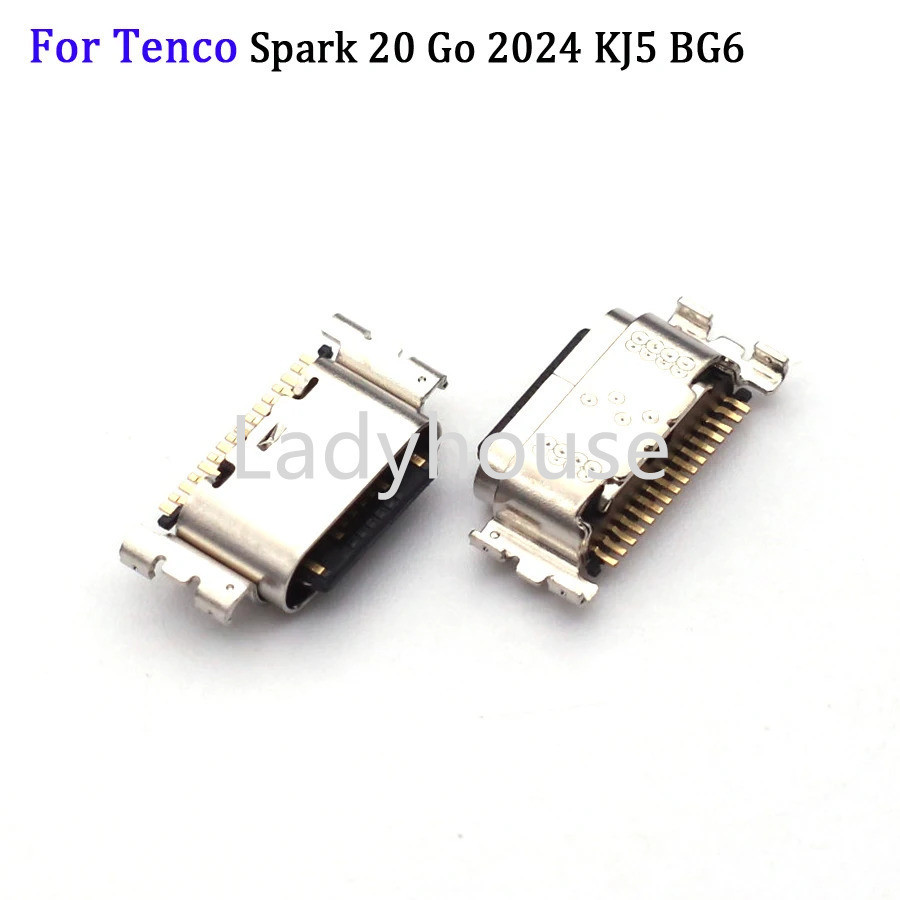 2-10pcs USB ชาร์จพอร์ต Dock Connector สําหรับ Tenco Spark 20 Go 2024 ...