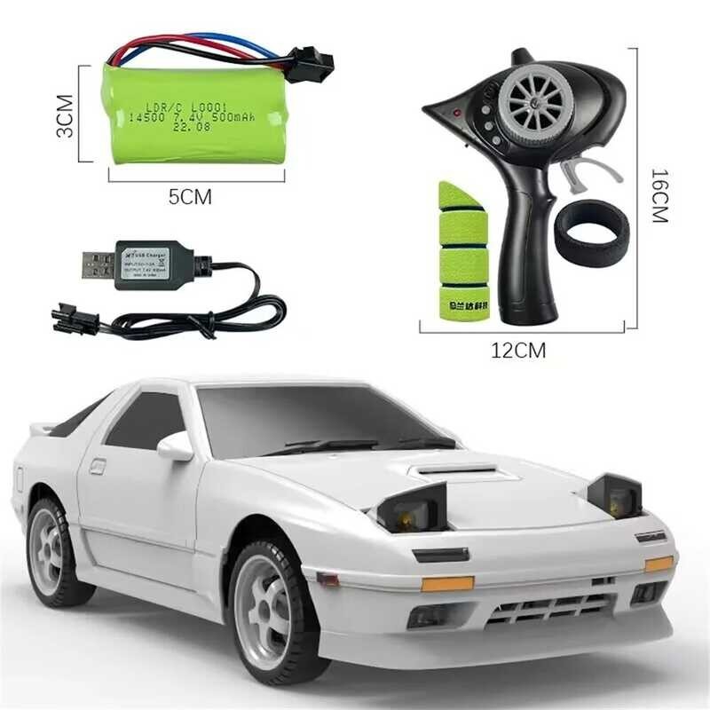 1802 ♎ LDRC RTR 1/18 2.4G 4Wd RC Car FC Racing Drift Gyro On-Road Full ...