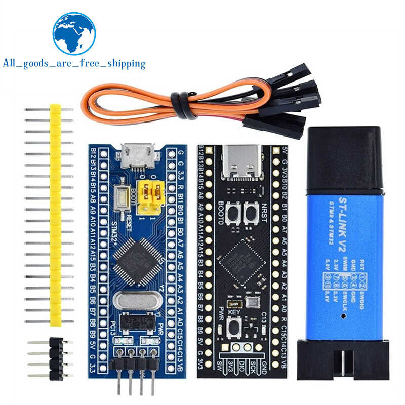 TZT Stm32f103c8t6 Ch32f103c8t6 ARM Stm32 Minimum System Development Board Stm32f401 Stm32f411 ...