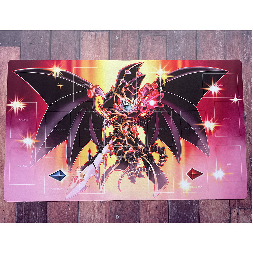 Yu-gi-oh Red-Eyes Dark Dragoon Playmat การ์ดเกม Pad YGO Mat KMC TCG ...