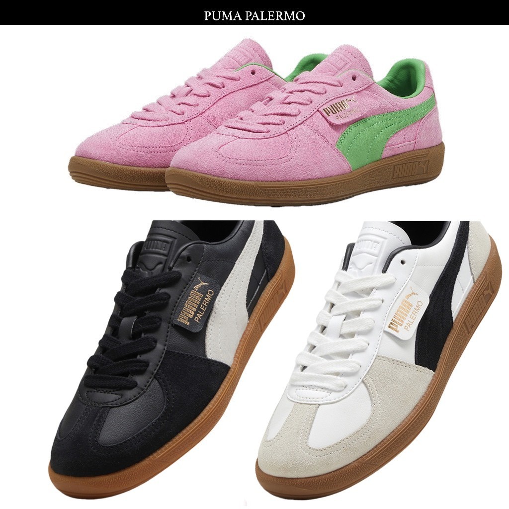 PUMA PALERMO SPECIAL PINK DELIGHT-PUMA GREEN-GUM/PUMA x PERKS AND MINI ...