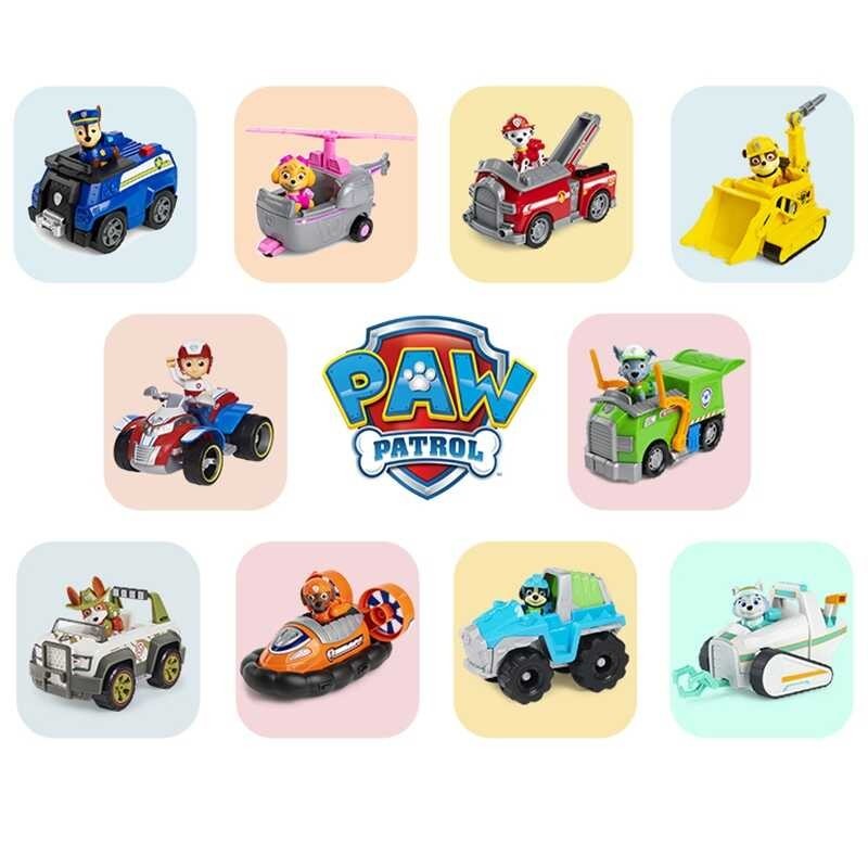 Patrol Paw Rescue Vehicle Series Ryder Rubble Chase Rex Toys Action ...