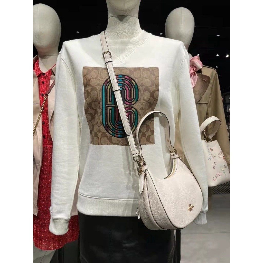 ♞us นำเข้า️ Coach C6807 C 7257 C 6809 C 8163 Kleo Hobo กระเป๋าถือ ...