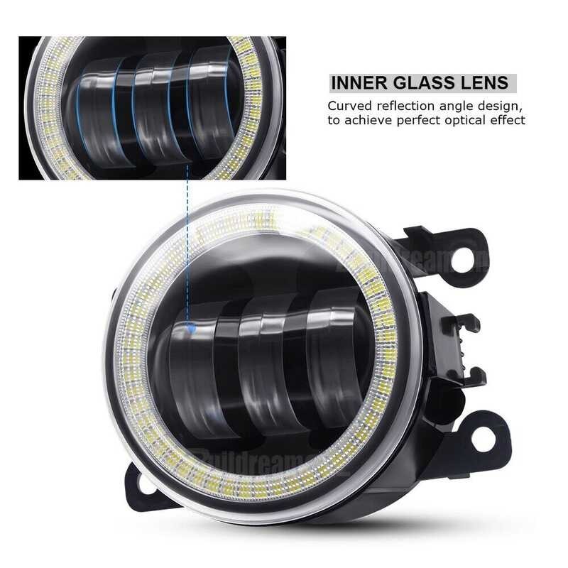 2 X Angel Eye Light For Subaru Forester WRX STI Impreza X BRZ Justy ...