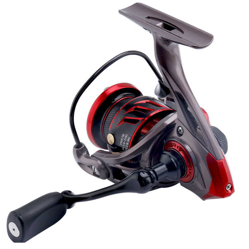 DEUKIO Ultra-Light Lure Horsemouth Fishing Reel Long-Throw Wheels, And ...