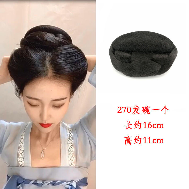 Ming-made Bun Set Fairy เครื่องแต่งกายวิกผมชามสไตล์กระเป๋าประสิทธิภาพ ...