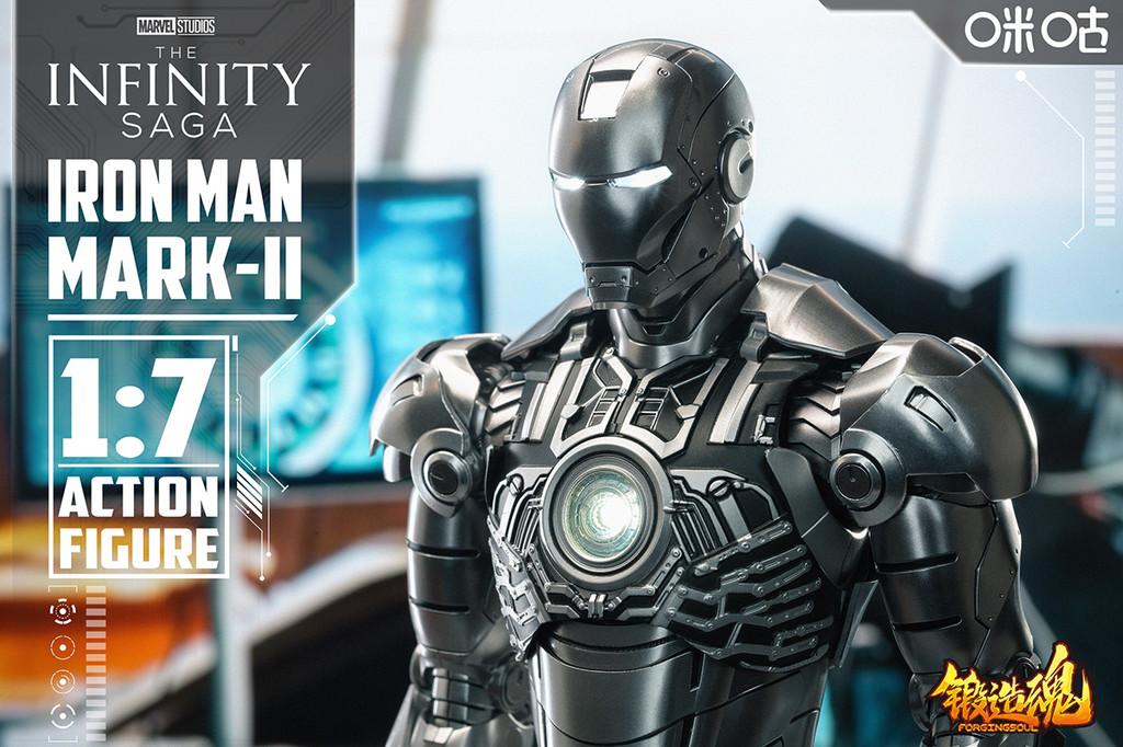 โมเดลฟิกเกอร์เคลื่อนที่ได้ Migu MK2 Iron Man MIGU สเกล 1/7 โมเดลโลหะผสม ...