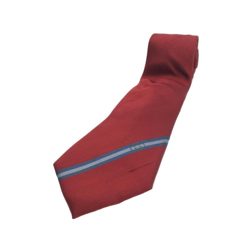 GUCCI Tie Red Silk Men Direct from Japan Secondhand | Shopee Thailand