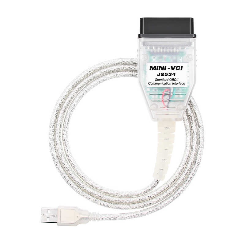 Mini Vci Toyota TIS Techstream V18.00.008 Minivci FTDI For J2534 Auto ...