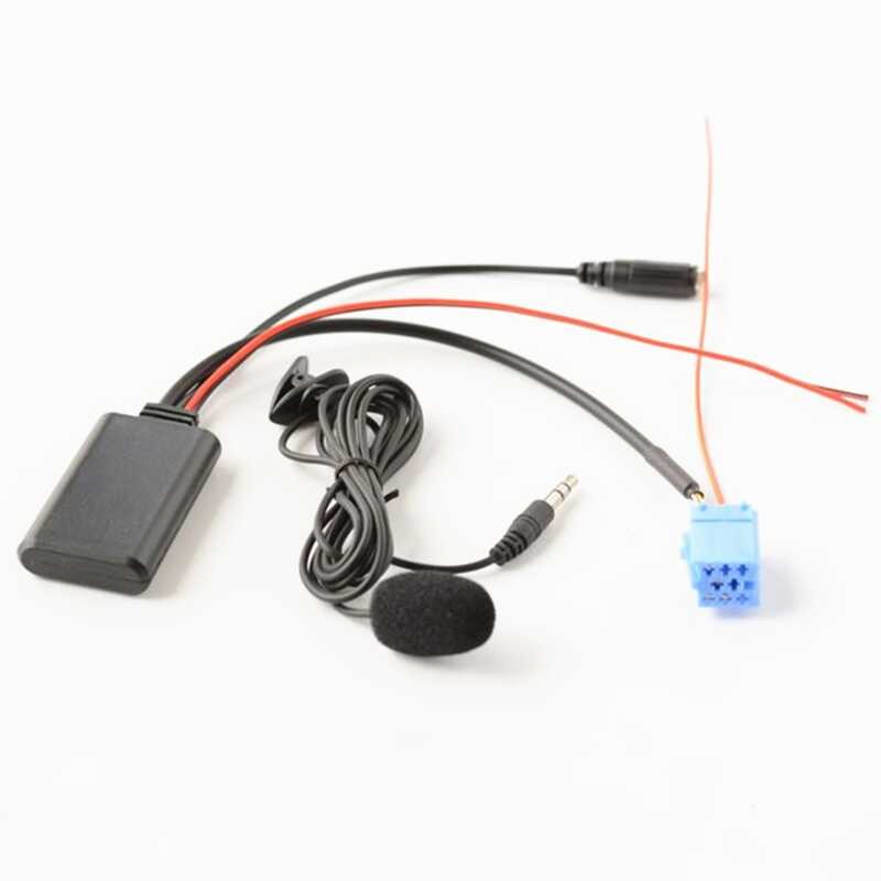 ️ สำหรับblaupunkt 8Pin Mini ISO CD Changer Port Aux Inโมดูลบลูทูธสำหรั ...