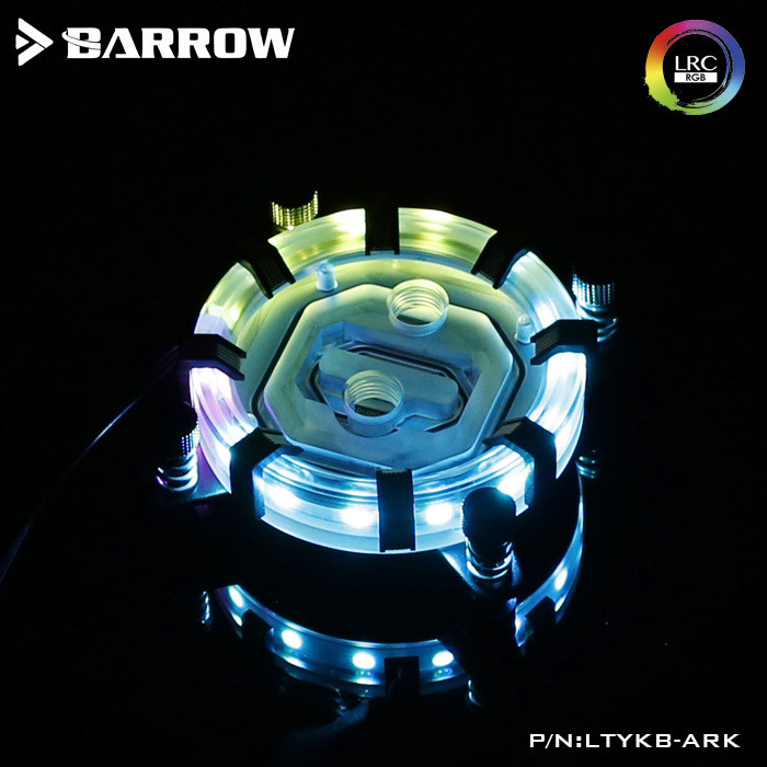 Barrow INTEL Platform Aurora Jet Type Micro Water Channel CPU Water Block Limited Edition LTYKB ...