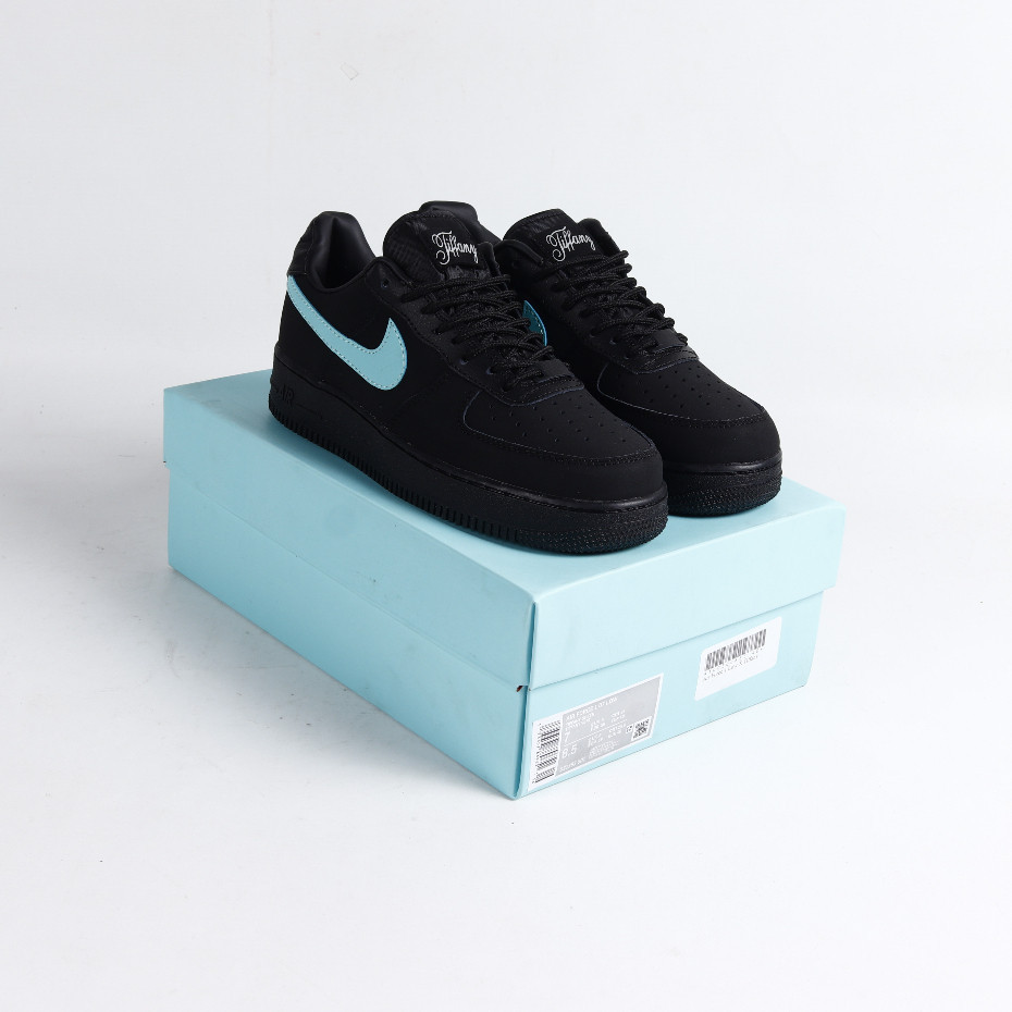 (SLPRDS) Sepatu Nike Air Force 1 Low X Tiffany & Co Black - AF1 ...