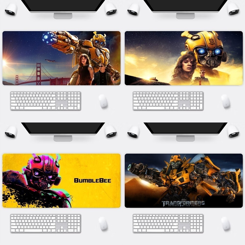 ฟิล์ม T-Transformers ภาพยนตร์ B-Bumblebee Mousepad สํานักงานเมาส์ขนาด ...
