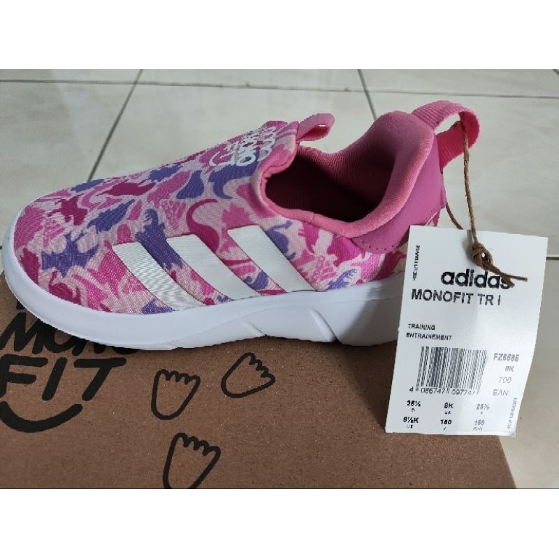 Adidas MONOFIT TRI รองเท้าสลิปออน ขนาด UK 8K | Shopee Thailand
