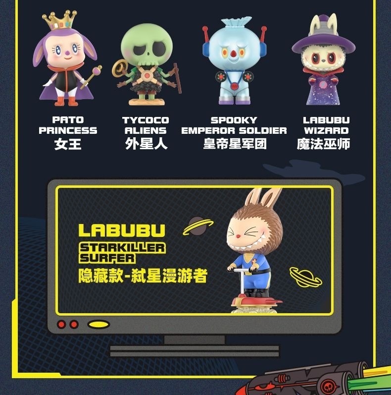 ของแท้ LABUBU精灵印ใหญ่ซีรีส์ Office กล่อง拉布手潮ของเล่นศิลปะของเล่นของขวัญ ...