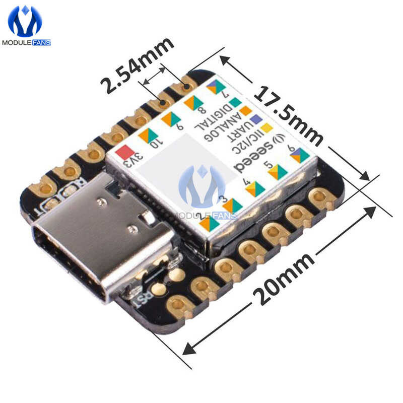 ไมโครคอนโทรลเลอร์ Seeeduino XIAO Samd21 Cortex M0 + นาโน 48Mhz SPI อิน ... ไมโครคอนโทรลเลอร์ Seeeduino XIAO Samd21 Cortex M0 + นาโน 48Mhz SPI อิน ...