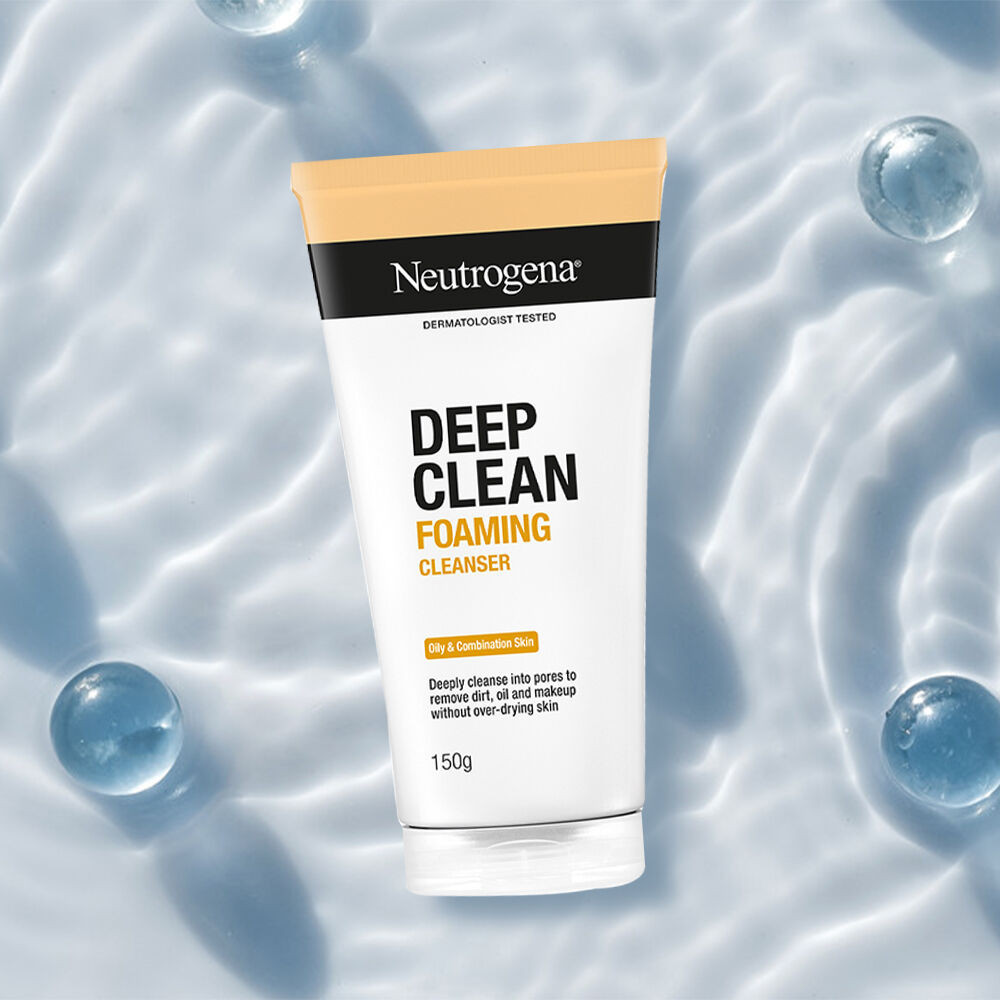 Neutrogena Deep Clean นูโทรจีนา ผลิตภัณฑ์ล้างหน้า 150g (Acne/Dry ...