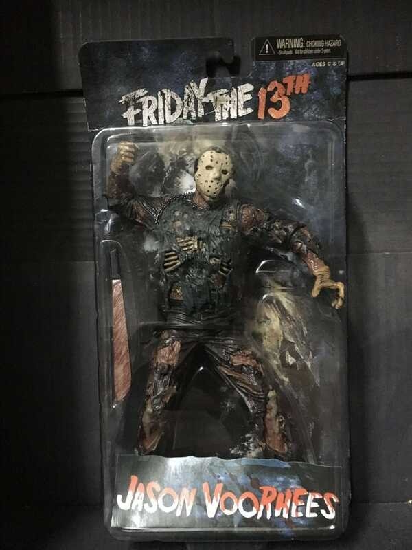 3D [Available ] NECA JASON Voorhees Action Figure Black Friday the 13th ...