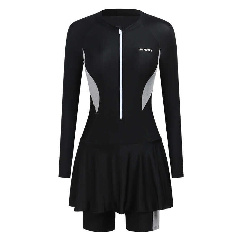 LYSEACIA M-5Xl กีฬาของผู้หญิงชุดว่ายน้ำขนาดบวก One P Iece ชุดว่ | Shopee Thailand