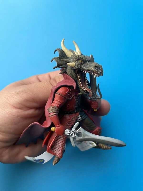 1/18 3.75 นิ้วฝรั่งเศส PAPO Dragon Knight Red Dragon Warrior สหรัฐ ...