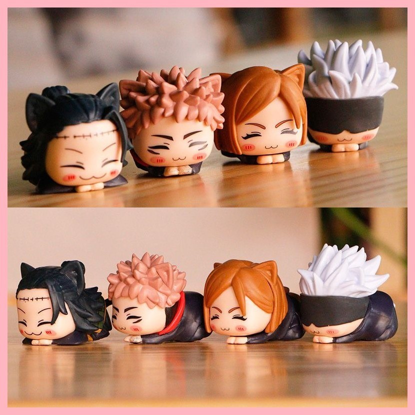 ตุ๊กตาฟิกเกอร์ Jujutsu Kaisen Geto Suguru Satoru Gojo Zenin Maki Spell ...
