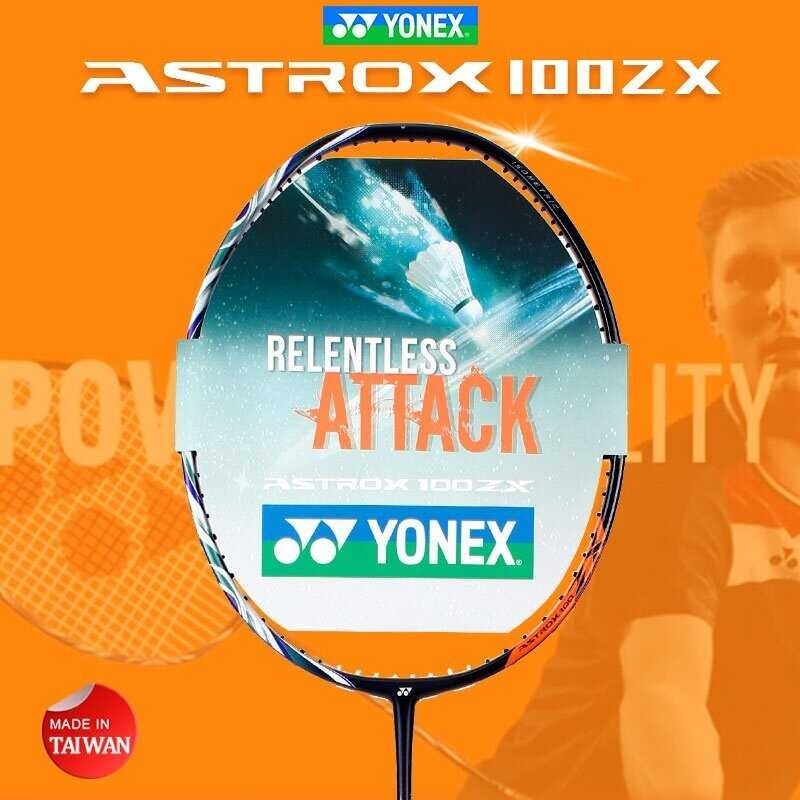 100zz Yonex Astrox 100zx Raket Badminton Bahan Full Carbon Dengan Senar ...