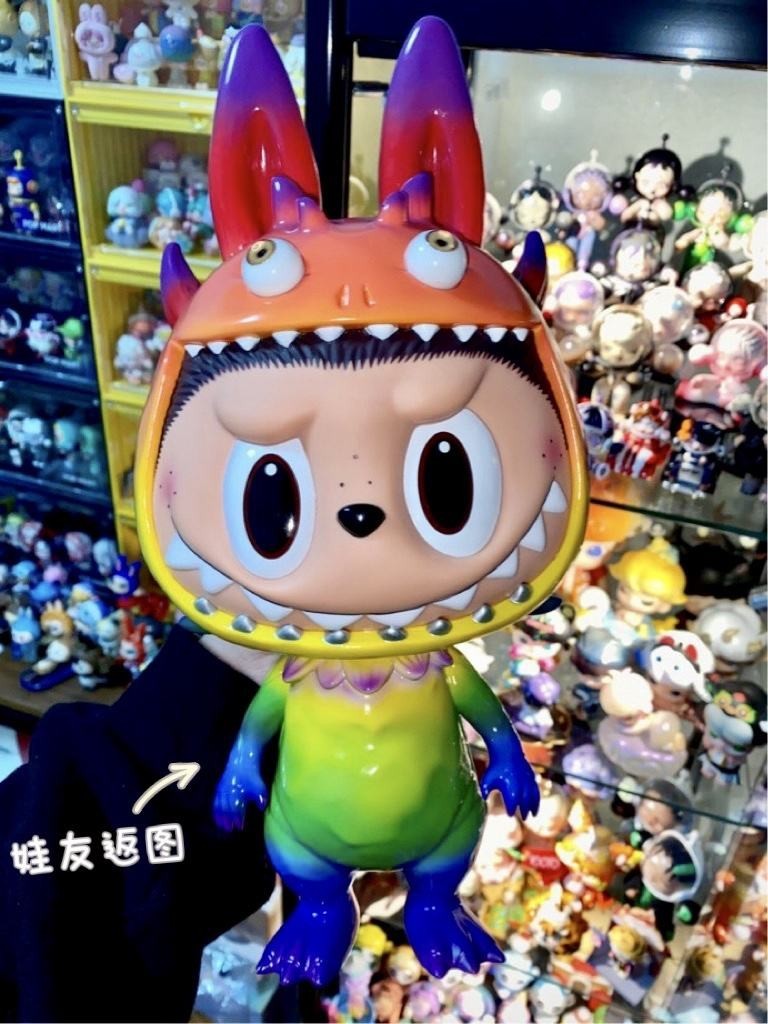 Labubu T9G Ready-made Painted And Modified Rainbow Beast | Shopee Thailand