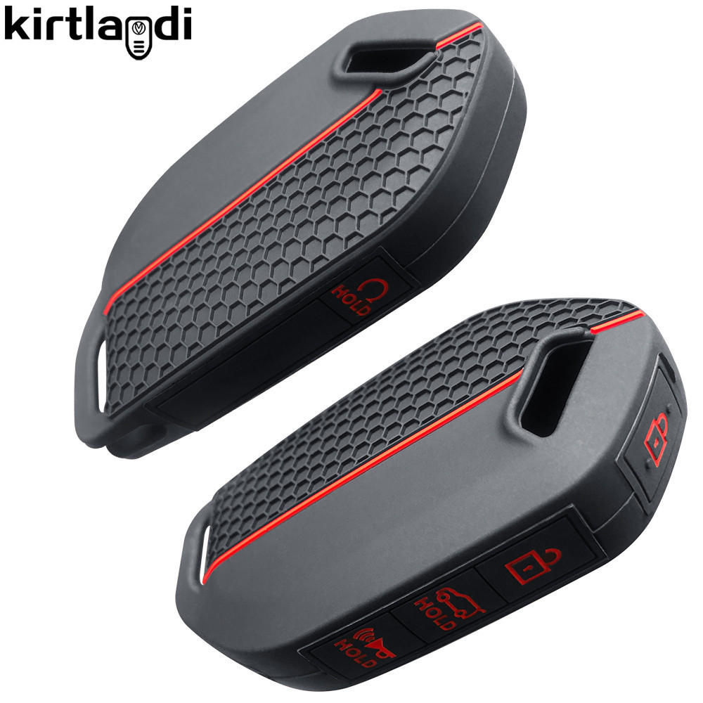 Kia Carnival Ev9 Picanto GT Line K3 K5 Sorento MQ4 KA4 Morning ซิลิโคน Key Holder Cover Keyless ...