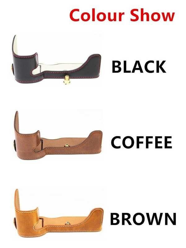 Retro Pu Leather Camera Bag Body Case For Sony Alpha 7C A7c Zv-E10 ...