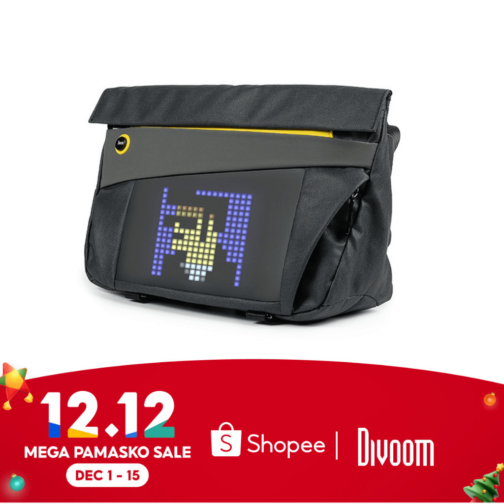 (2022 New Ready to ship) Divoom Pixoo Slide Bag V | Shopee Thailand
