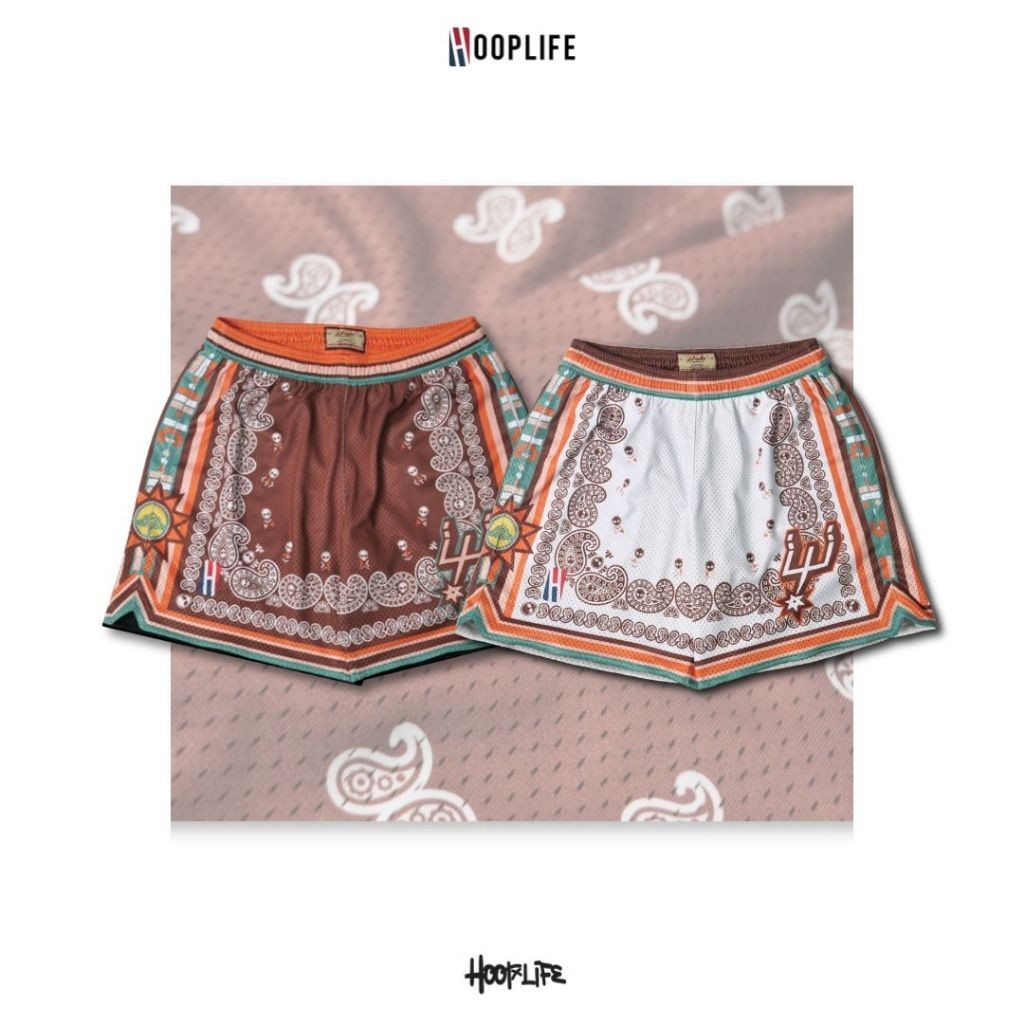 กางเกงขาสั้น แนวสตรีท บาสเก็ตบอล Hooplife ” Wemby ” Mesh Shorts ...