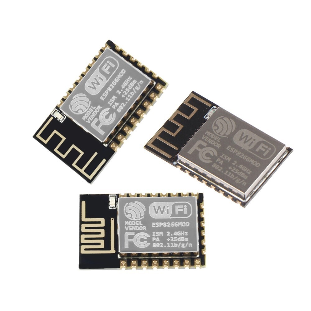 ในสต็อก Esp8266 ESP-12E ESP-12F ESP-12S โมดูลซีรีส์ไร้สาย WiFi ...