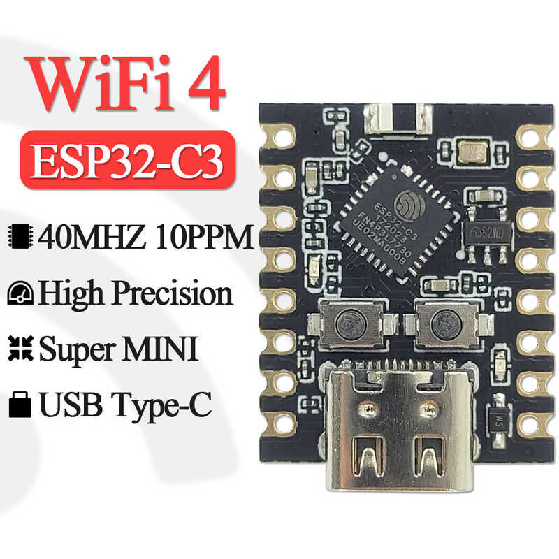Esp32 C3 Development Board Modules Mini Wifi BT Bluetooth Module Risc-V 32-Bit Singleore ...