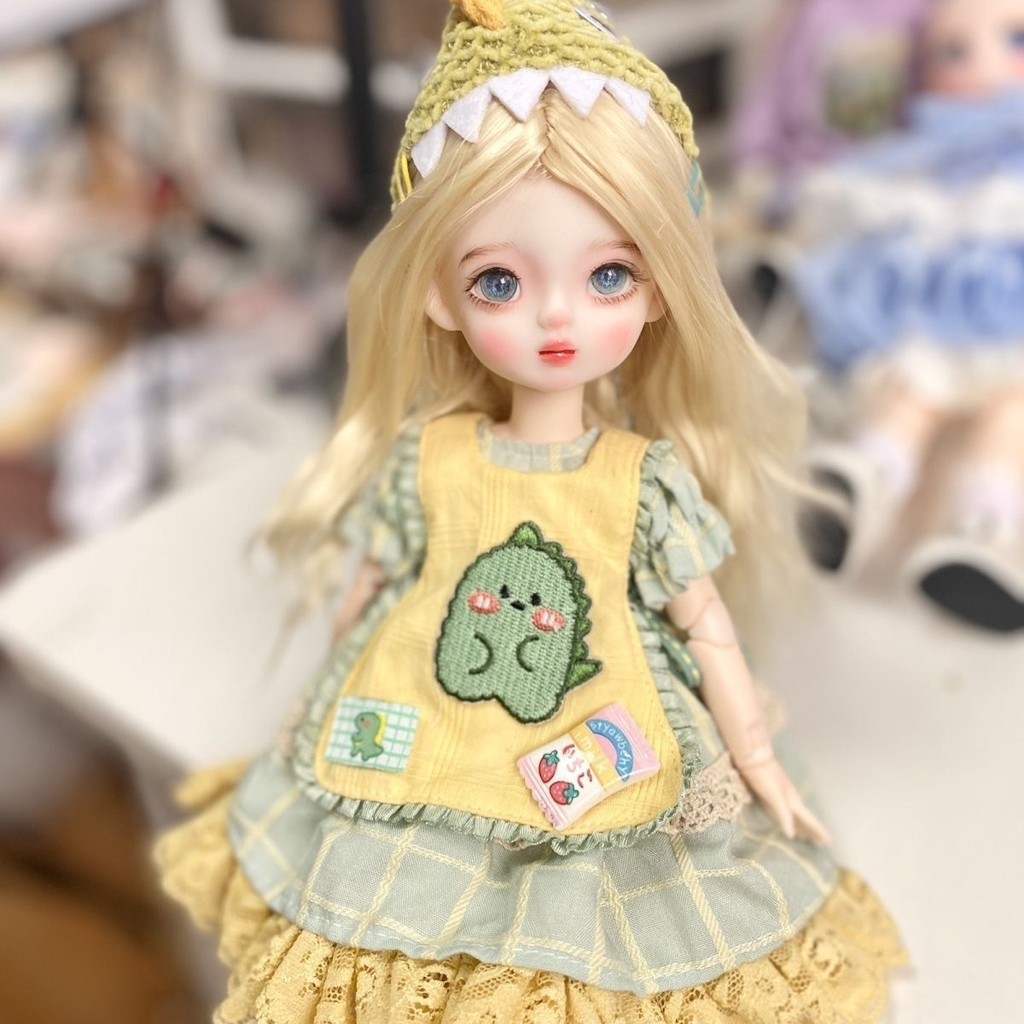 6 คะแนน bjd 30 ซม. jointed mjd แต่งหน้าตุ๊กตา 3D ตาจริงของเล่นเด็กแต่งตัวตุ๊กตา | Shopee Thailand