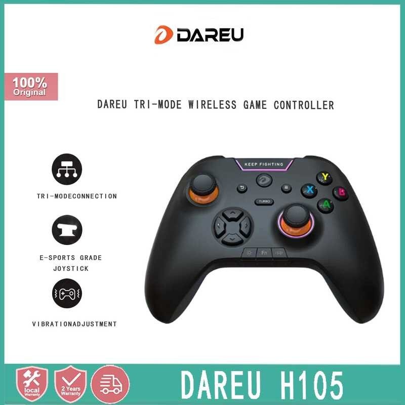 Game DAREU H105 commands Trimode RGB, Bluetooth, wireless, 2.4G, E ...