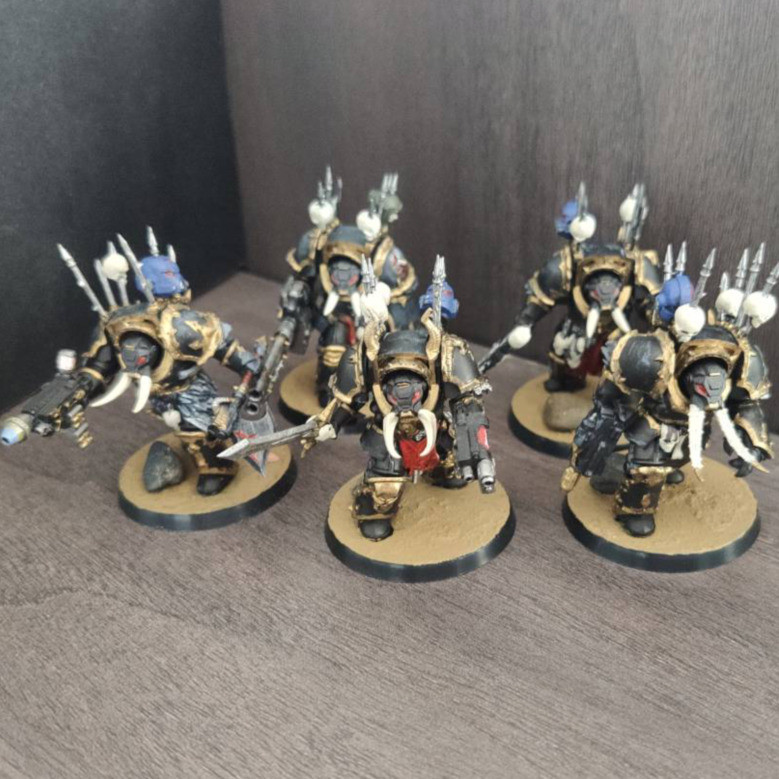 Warhammer Chaos Terminator Style Chess Piece 12K Light Curing White ...