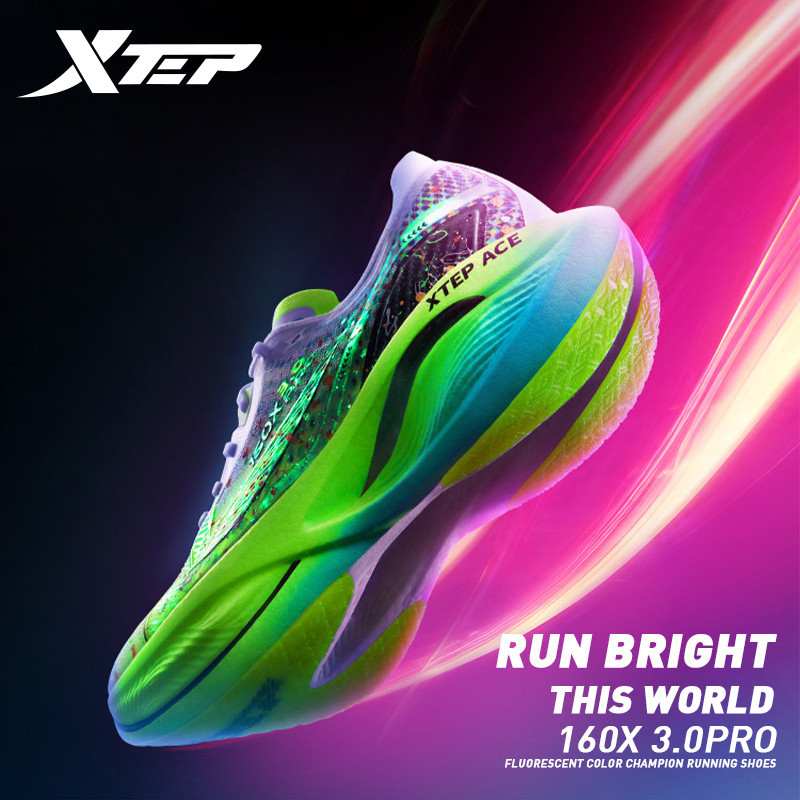 XTEP 160X 3.0 Pro รองเท้าวิ่งมาราธอน PB รองรับแรงกระแทก สําหรับผู้ชาย | Shopee Thailand