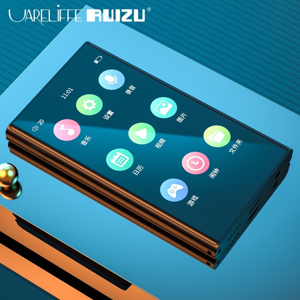 Uareliffe RUIZU H10 MP3 MP4 Player 32GB Bluetooth5.0 หน ้ าจอสัมผัส ...