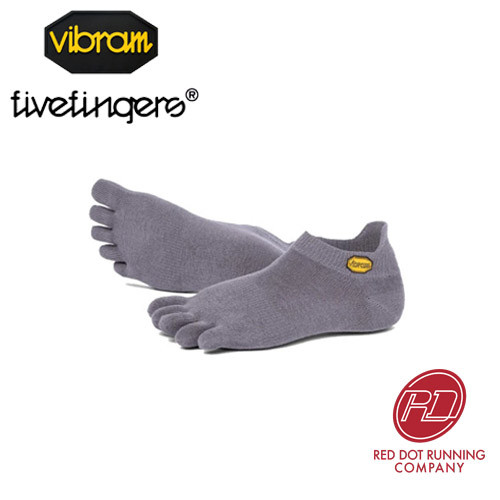 ในสต็อก Vibram Five Fingers - No Show Toe Socks - สีเทา | Shopee Thailand