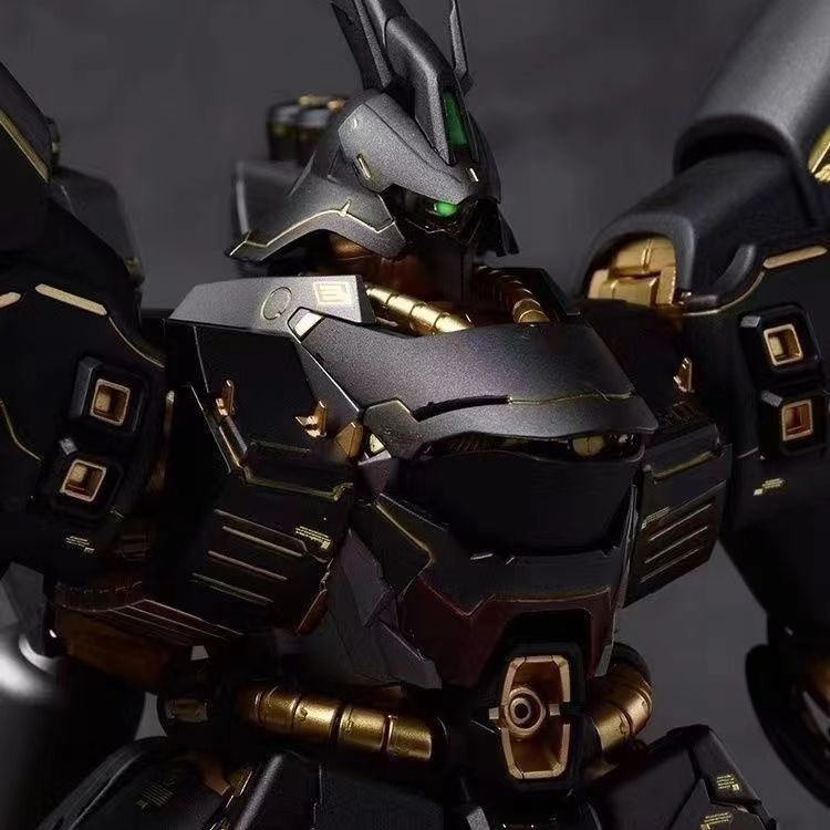 Bandai MG Black Gold Sazabi ประกอบโมเดลกันดั้ม Char Sazabi การ์ดเปลี่ยน ...