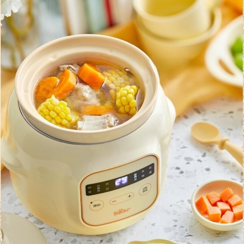 Bear/220V 1L ceramic electric slow cooker household multi-function baby ...